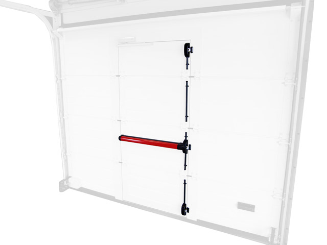 Sicom - 155310200010 - Anti-panic handle push-bar with 3 closing points ...