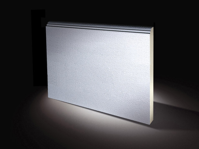 Sicom - 161110AL0100 - Panel SECUR-PAN 495x42 STUCCO FLAT C21+C81